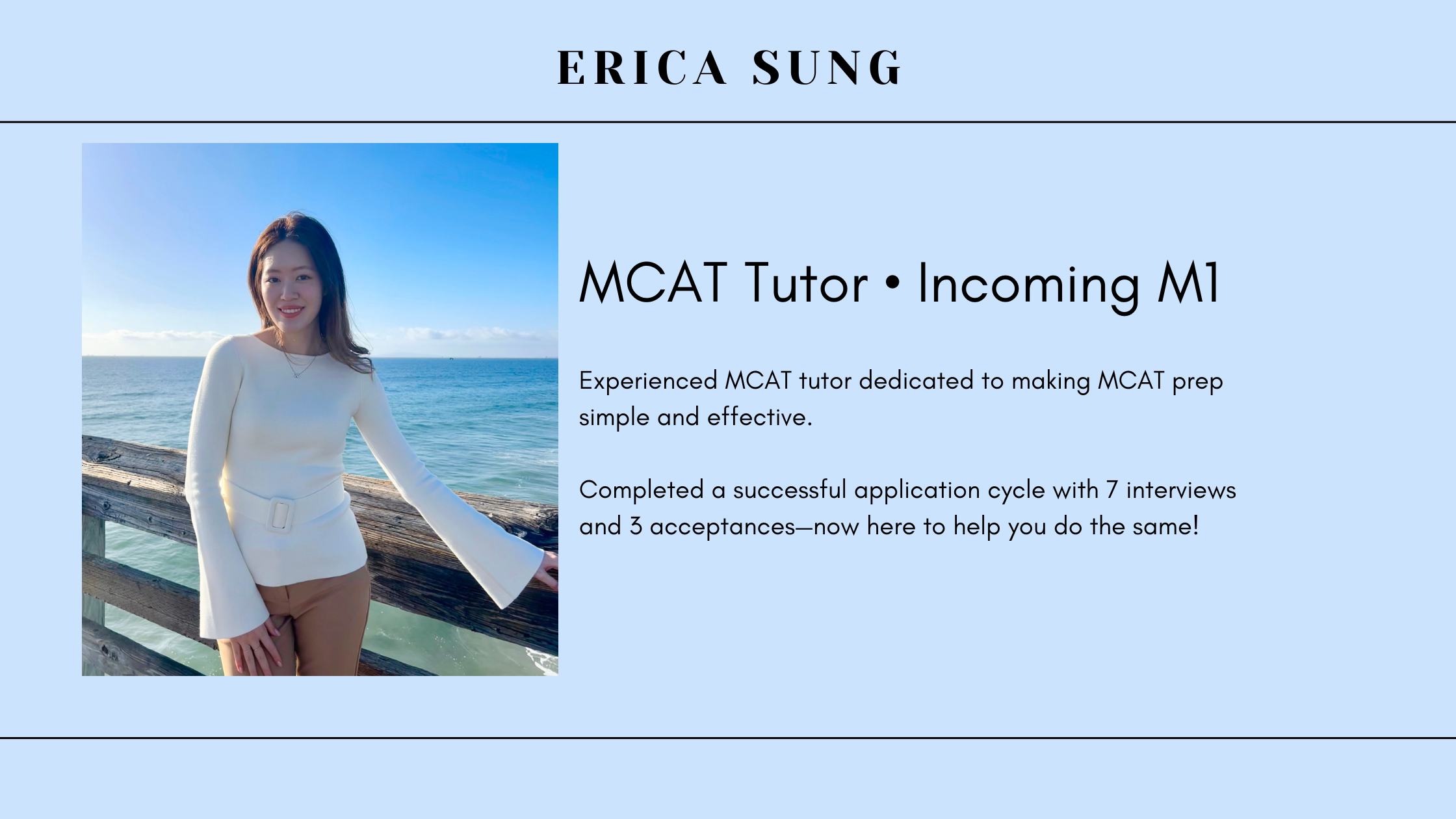 Erica | MCAT Tutor