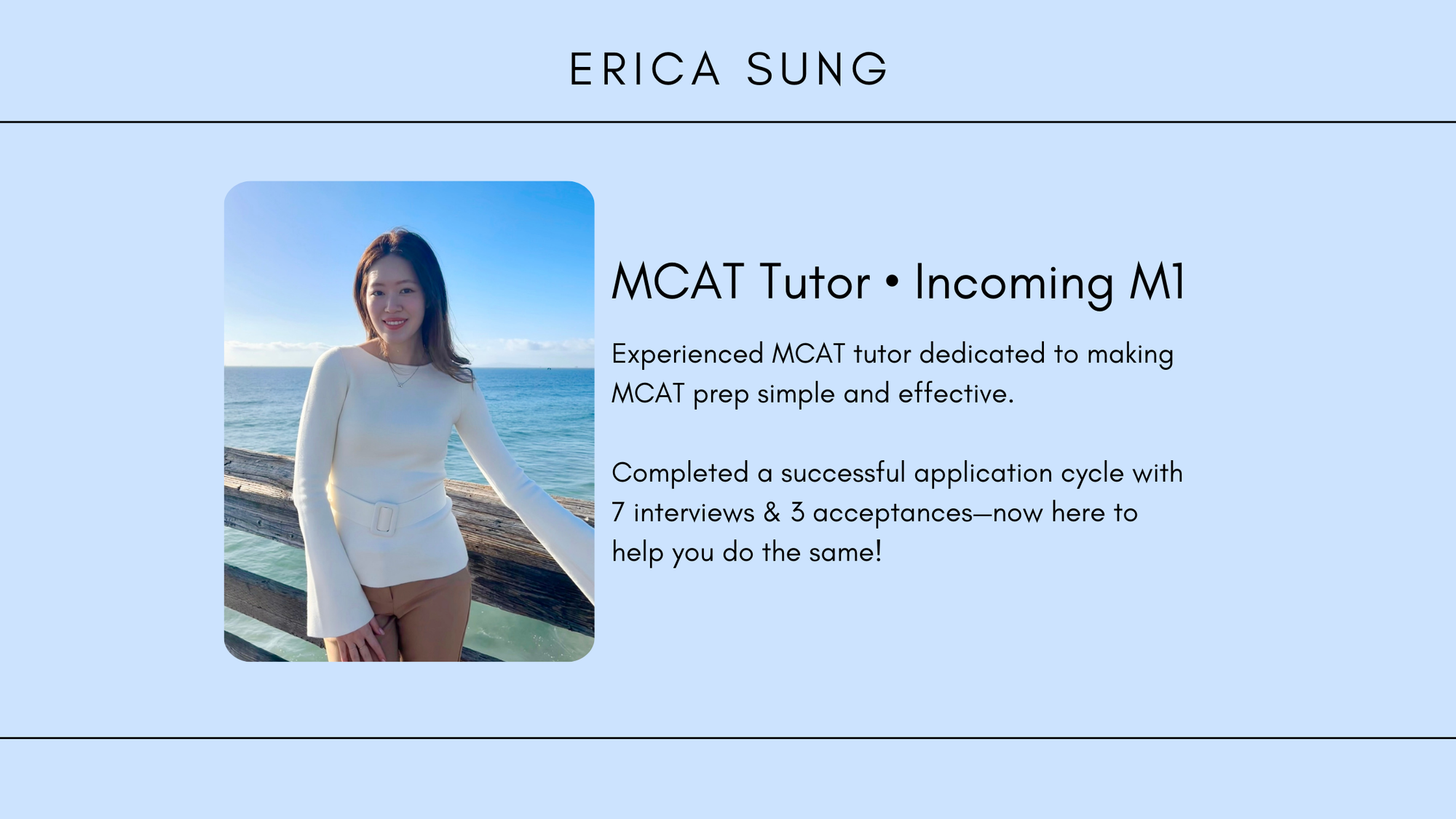 Erica | MCAT Tutor