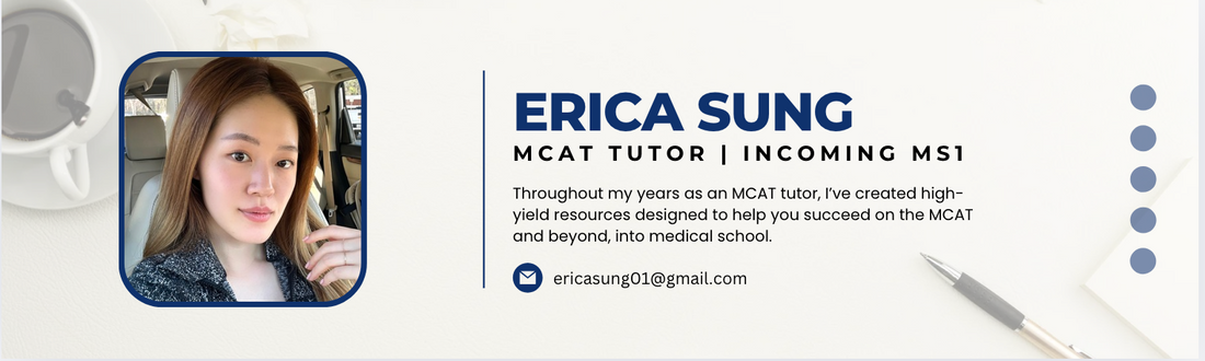 AAMC MCAT Topic Tracker – Erica | MCAT Tutor